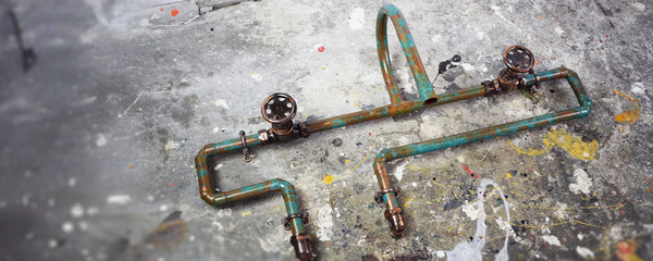 Custom Project - Bespoke Verdigris Tap - Proper Copper Design
