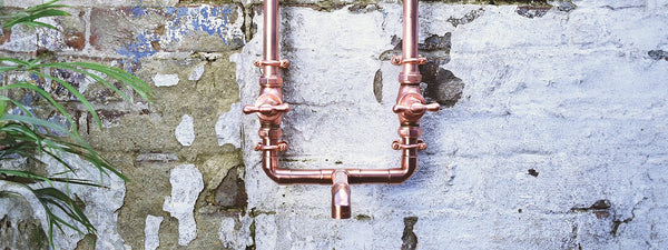 Wall Mounted Taps - Copper & Brass Taps - Proper Copper Design