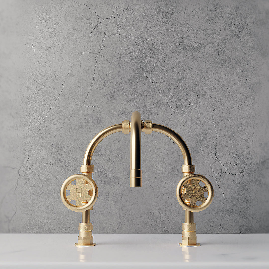 Surface Mounted Taps for Kitchen or Bathroom - Proper Copper Design