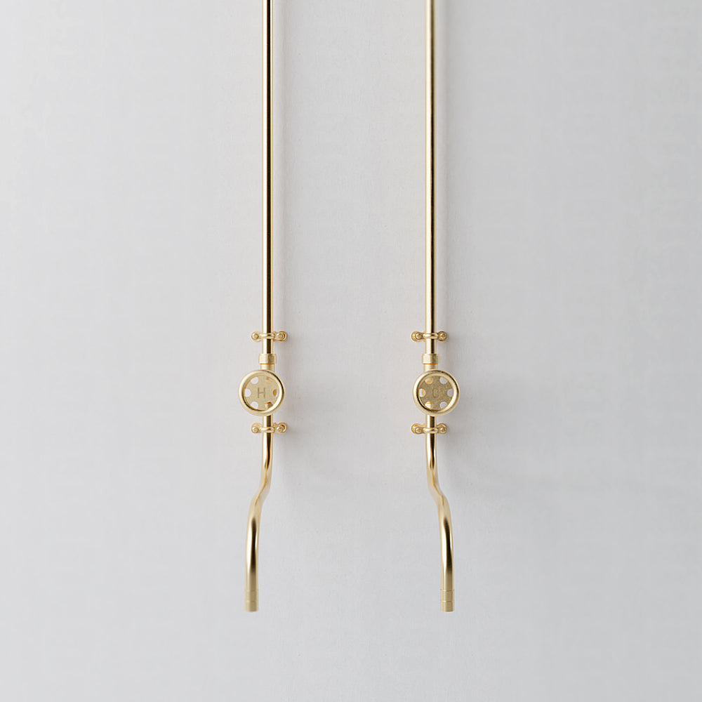 Wall Mounted Taps - Copper & Brass Taps - Proper Copper Design