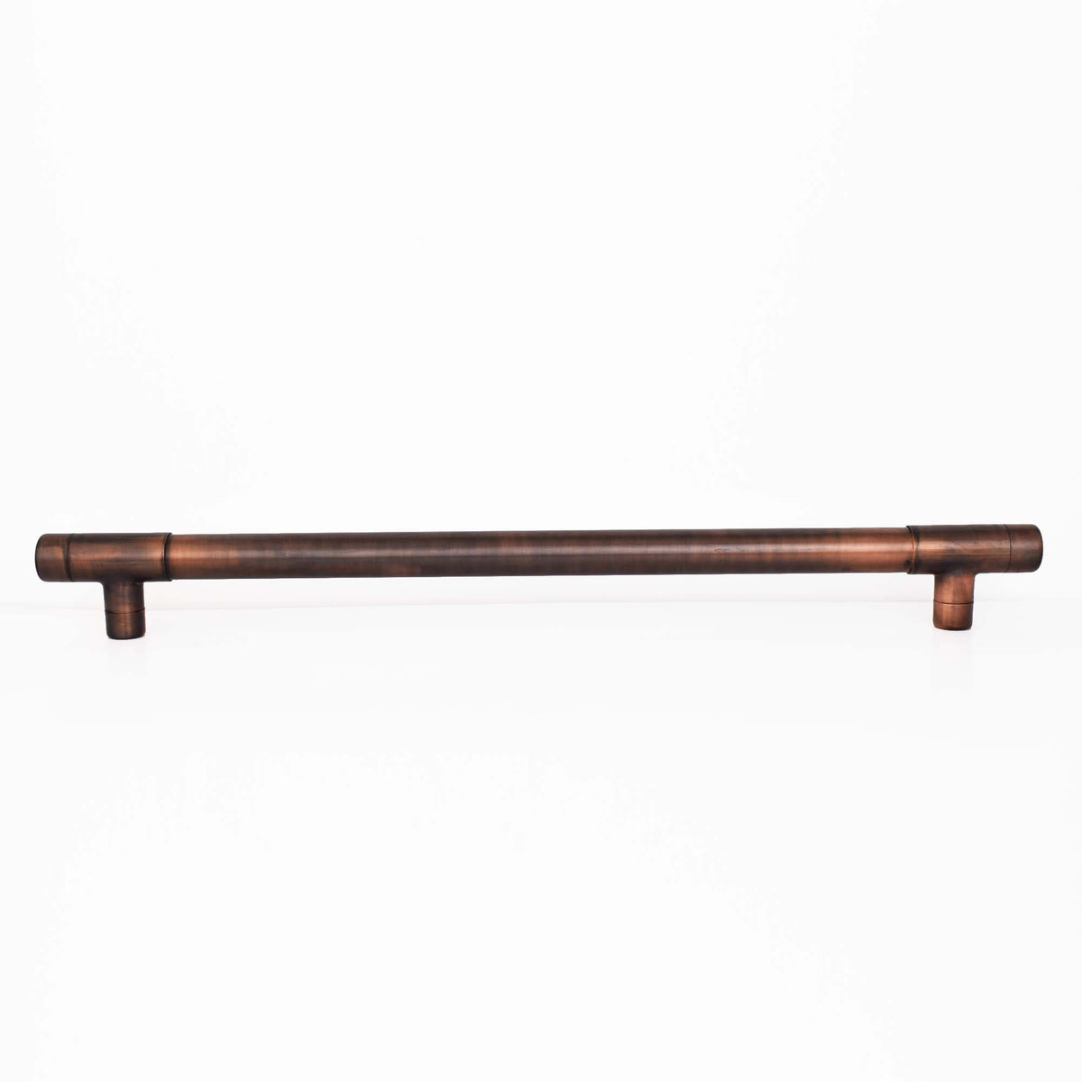 Rustic Aged Copper T-Barn Door Handles / Proper Copper Design