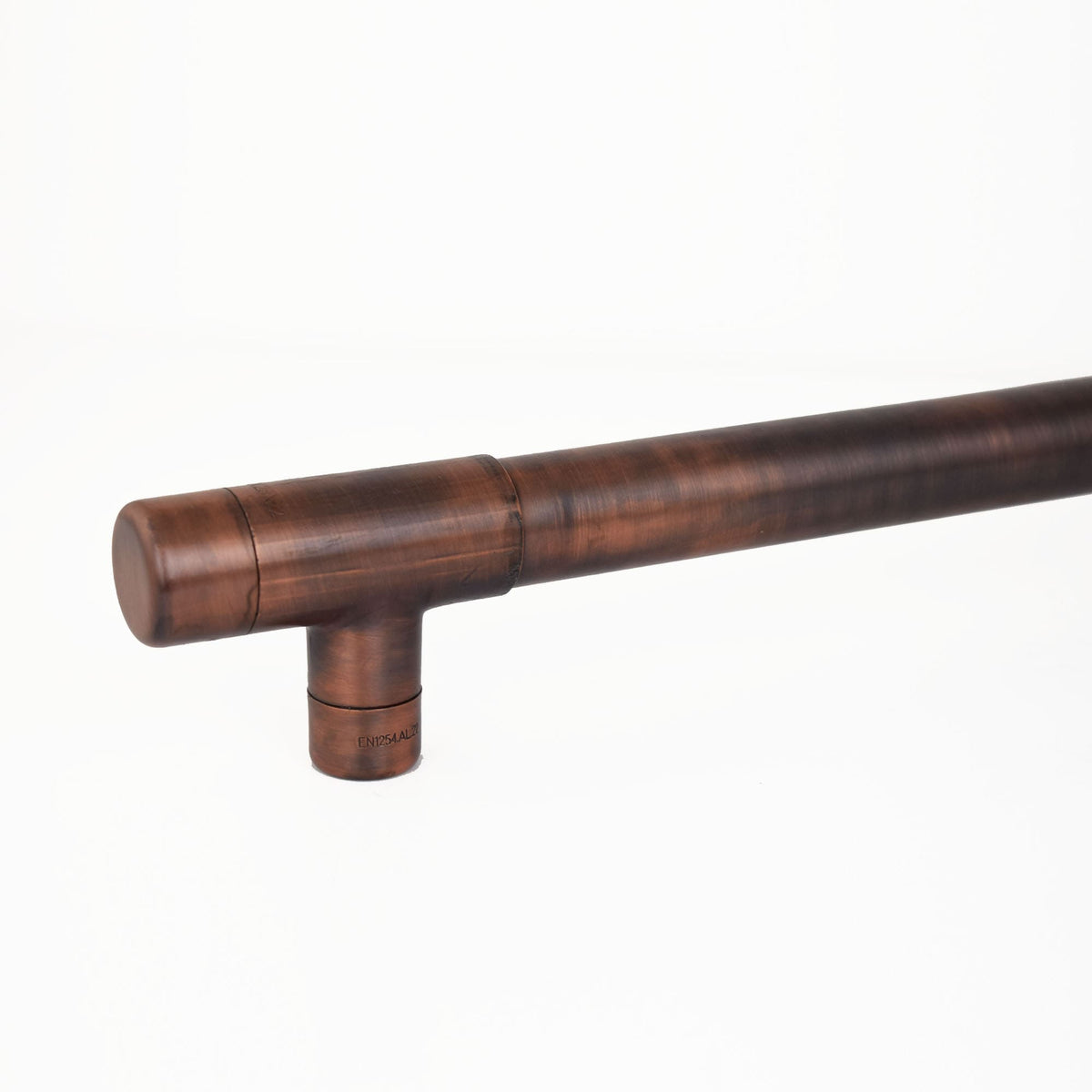 Rustic Aged Copper T-Barn Door Handles / Proper Copper Design