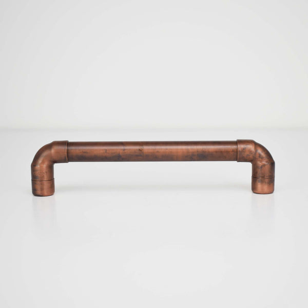 The Hawthorn – Aged Copper U Pull | Classic Cabinet Handle Handmade in ...