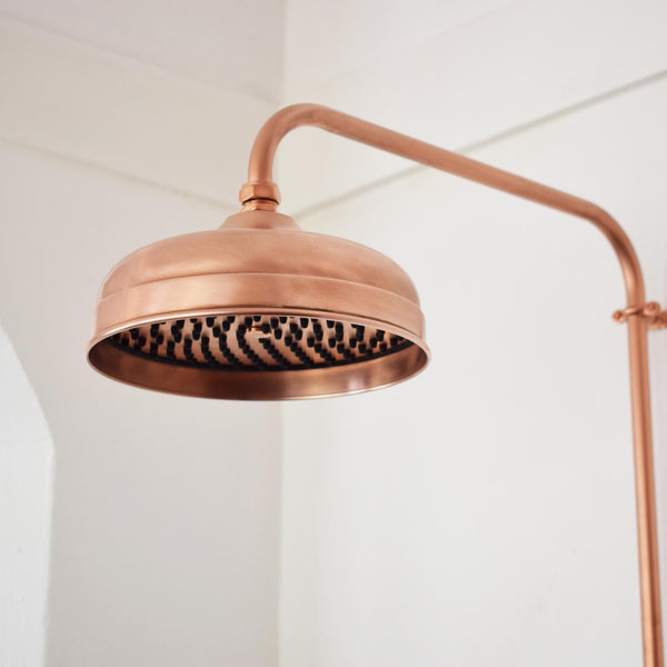 Aduro Copper Mixer Shower | Thermostatic Rainfall Design - Proper ...
