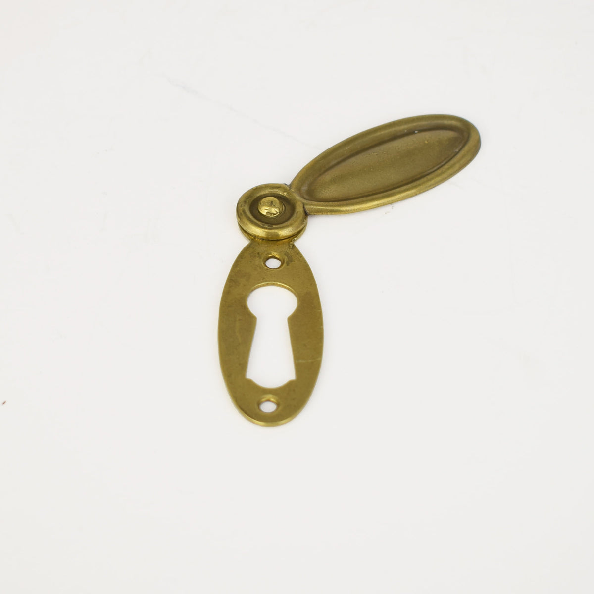 Brass Key Hole with Cover - Proper Copper Design