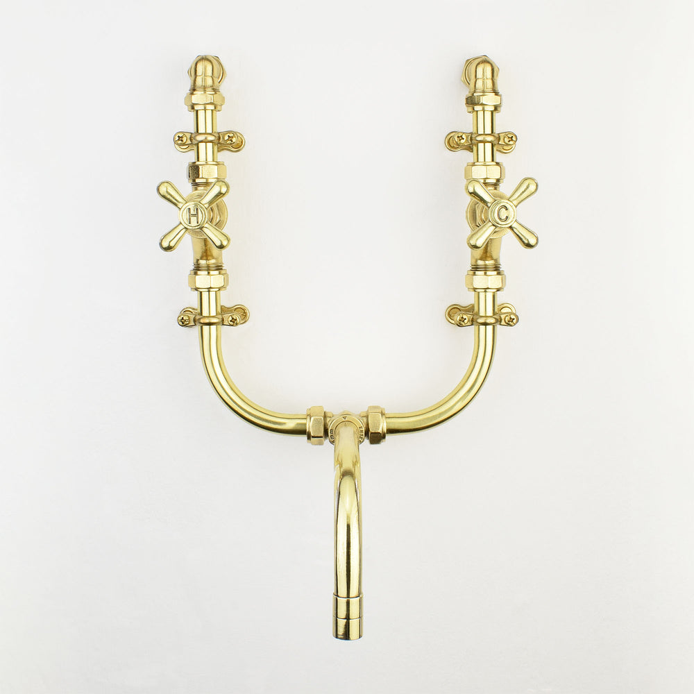 Wall Mounted Taps - Copper & Brass Taps - Proper Copper Design