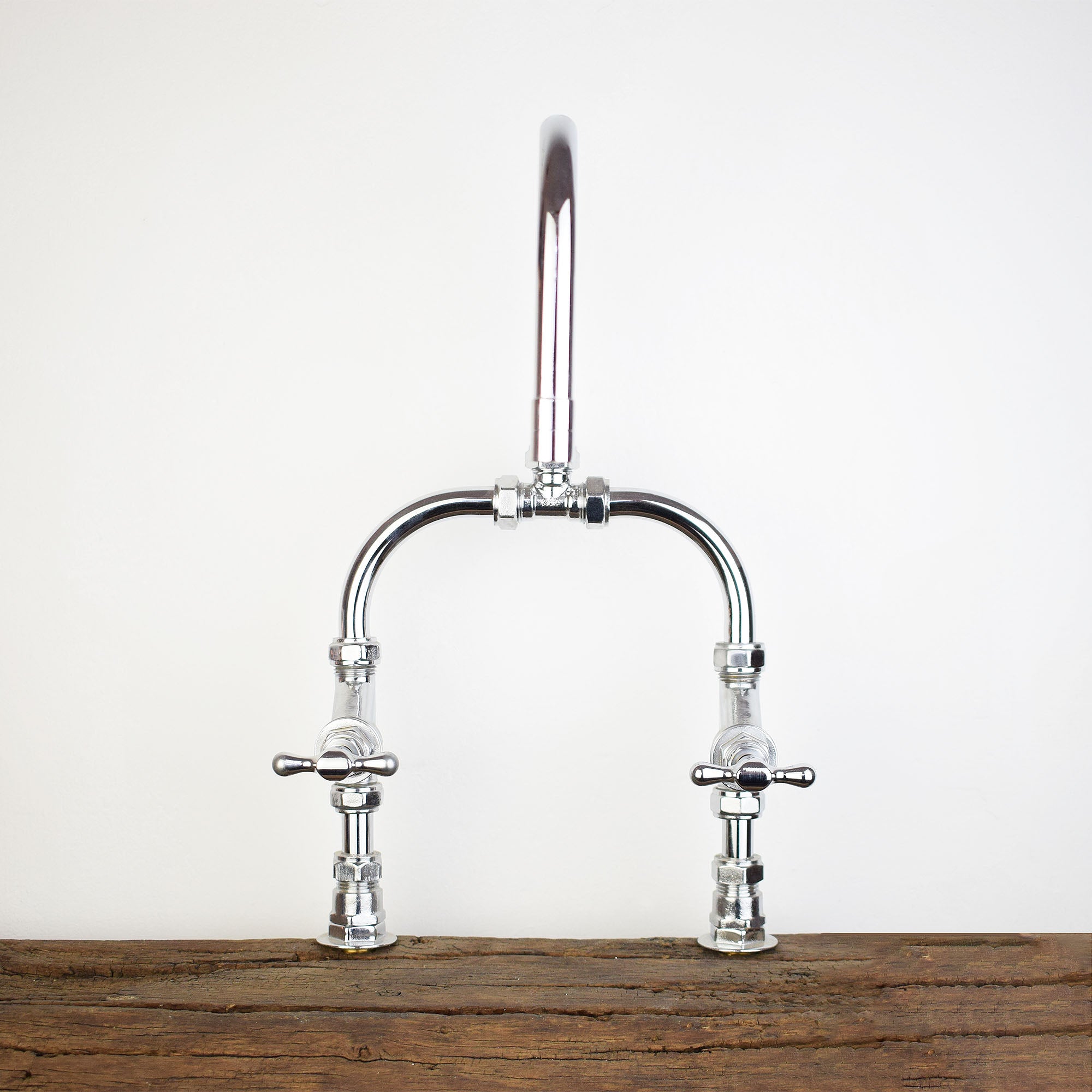 Seine Chrome Mixer Tap - Designed and Handcrafted Proper Copper Design