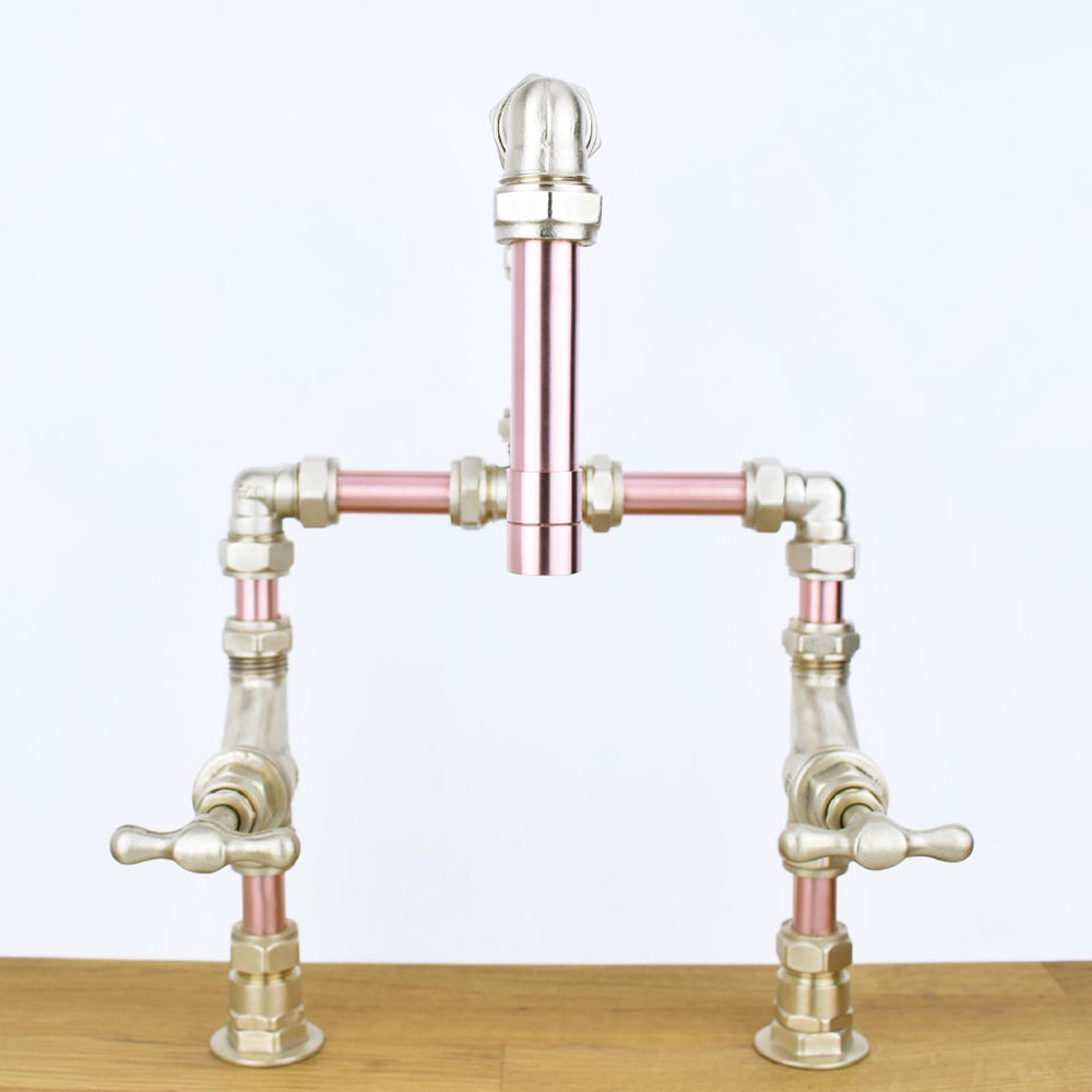 Surface Mounted Taps for Kitchen or Bathroom - Proper Copper Design