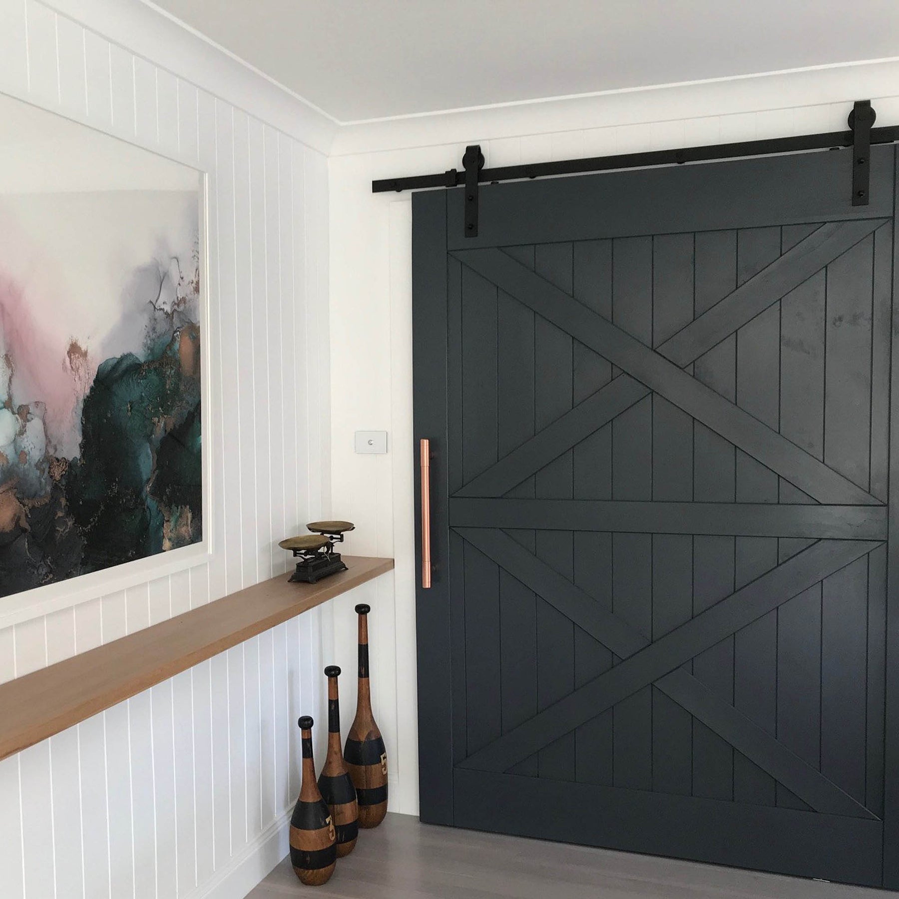 Front Door Handle Collection - Proper Copper Design