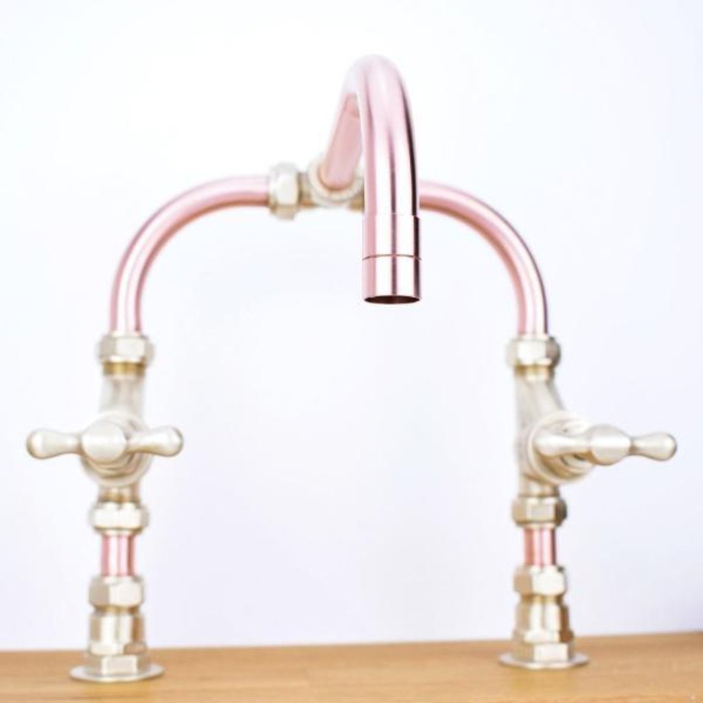 Surface Mounted Taps for Kitchen or Bathroom - Proper Copper Design