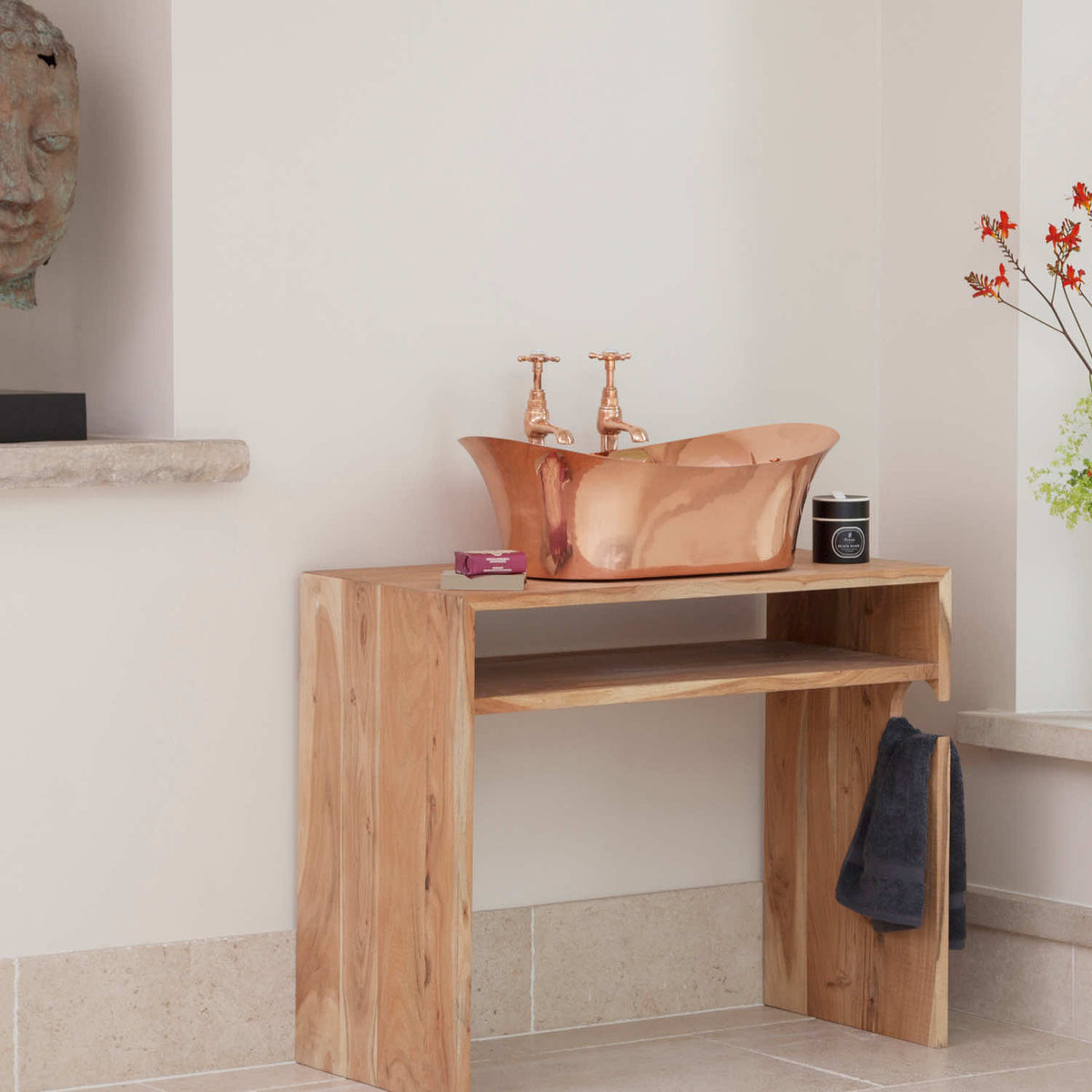 Copper Sinks - Basin Sinks and Custom Taps - Proper Copper Design