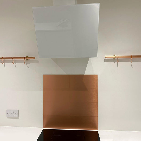 Copper Kitchen Splashback / Proper Copper Design