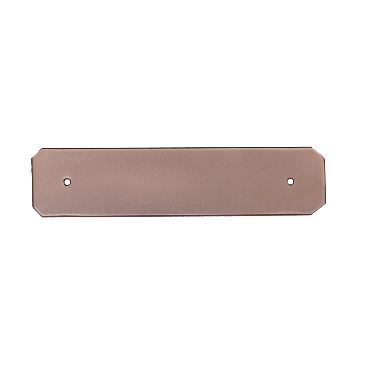 Copper Backplates - Push Plates - Kick Plates - Proper Copper Design