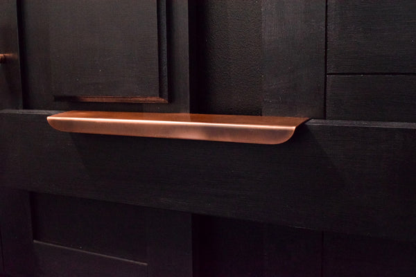 Long Folded Handle (Aged) - Proper Copper Design