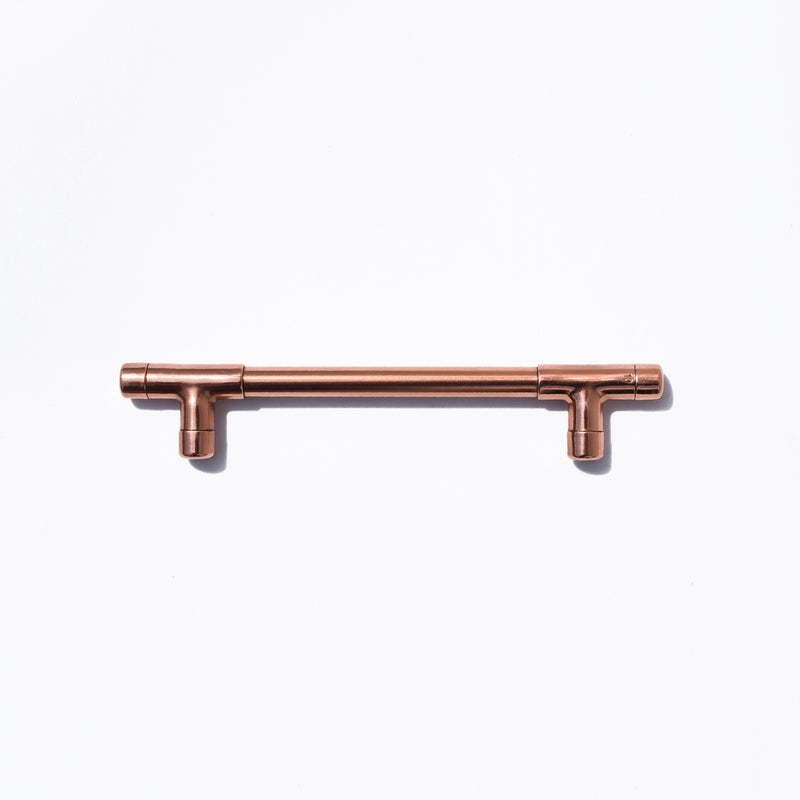 Mini Copper T Pull Handle - Proper Copper Design