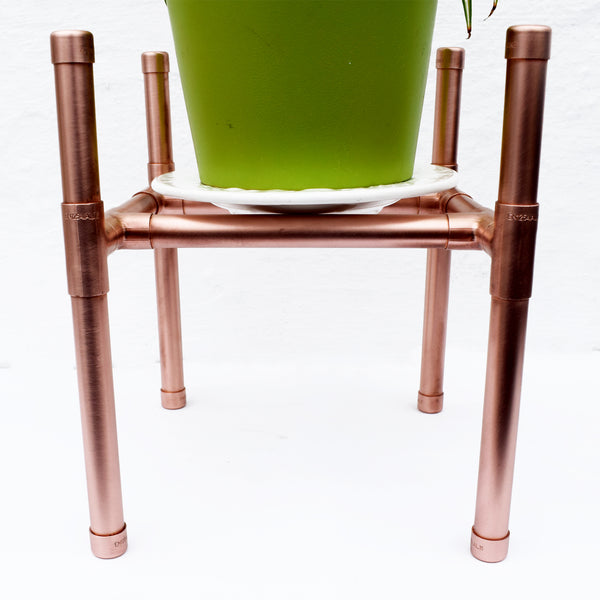 Copper Plant Stand - Proper Copper Design