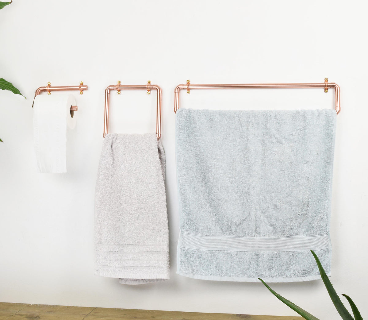 Copper Bathroom Set - Proper Copper Design
