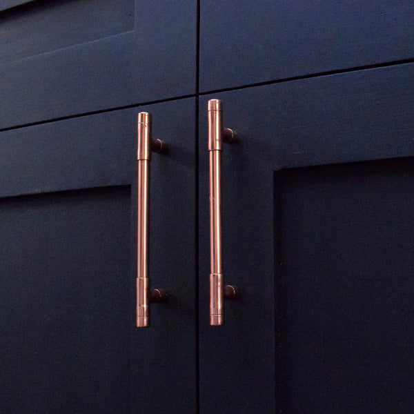 Mini Copper T Pull Handle - Proper Copper Design